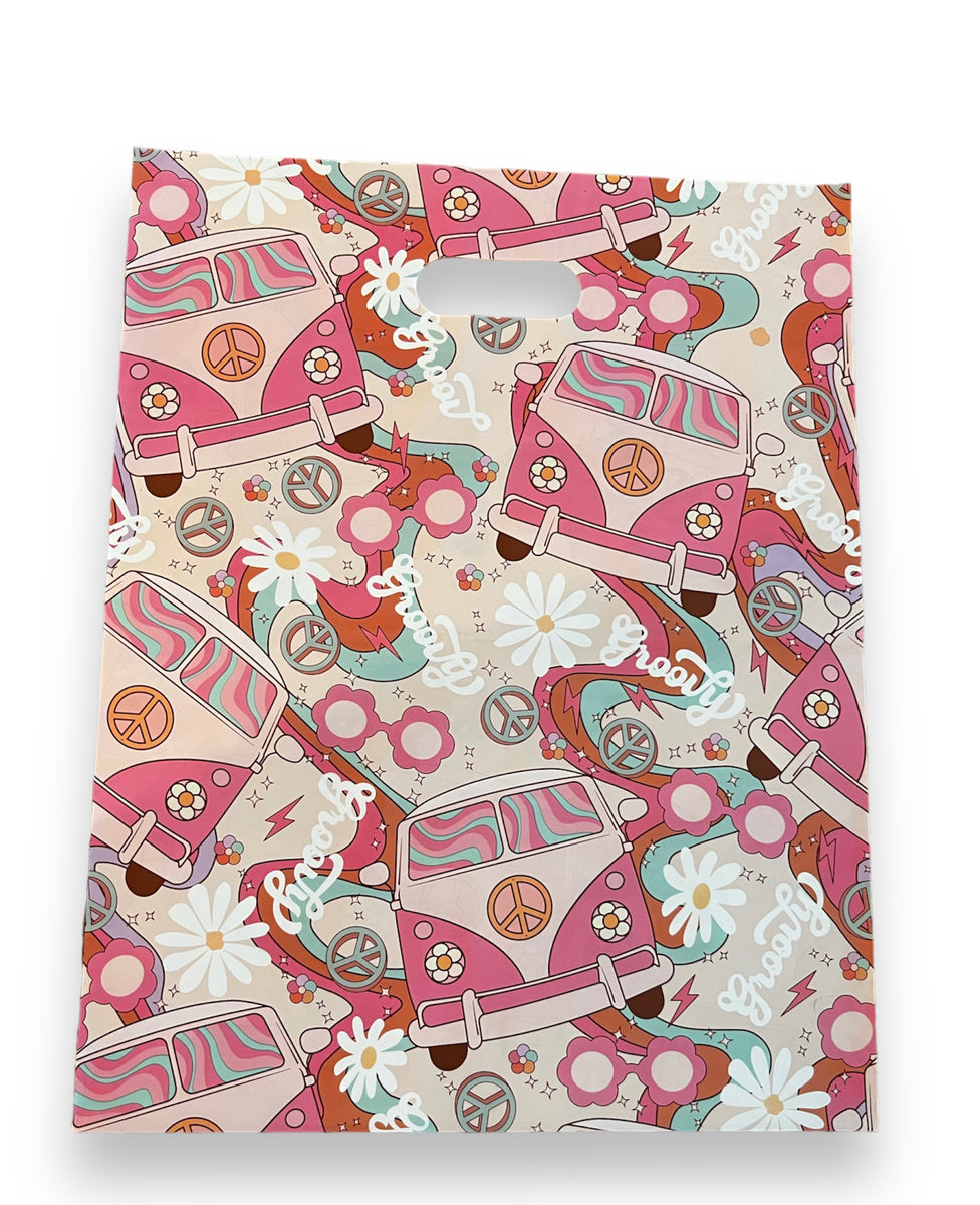 12x15 Stay Groovy Merchandise Bag – Trendy Chick Mailers ...
